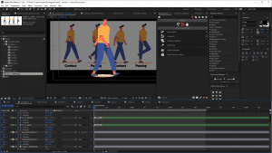 Create a walk cycle (Free Project files) - Kashu