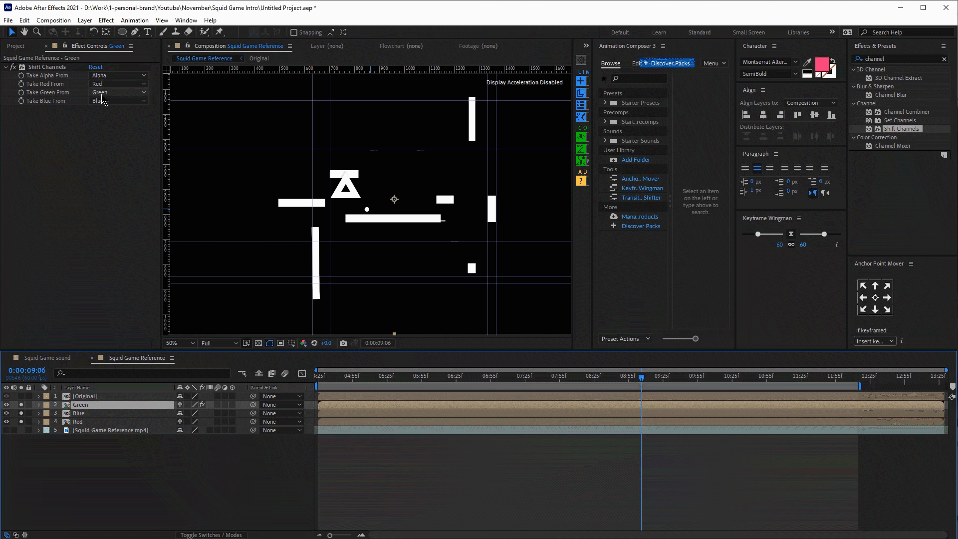 Create the Squid Game Intro Animation (Plus Template) - Kashu